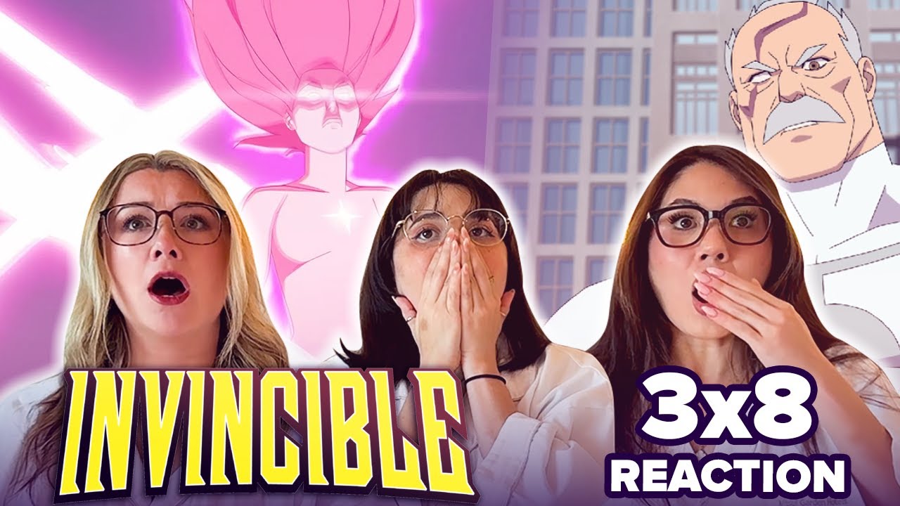 Conquest is... NUTS! 😱 Invincible - 3x8 - I Thought You'd Never Shut Up ...