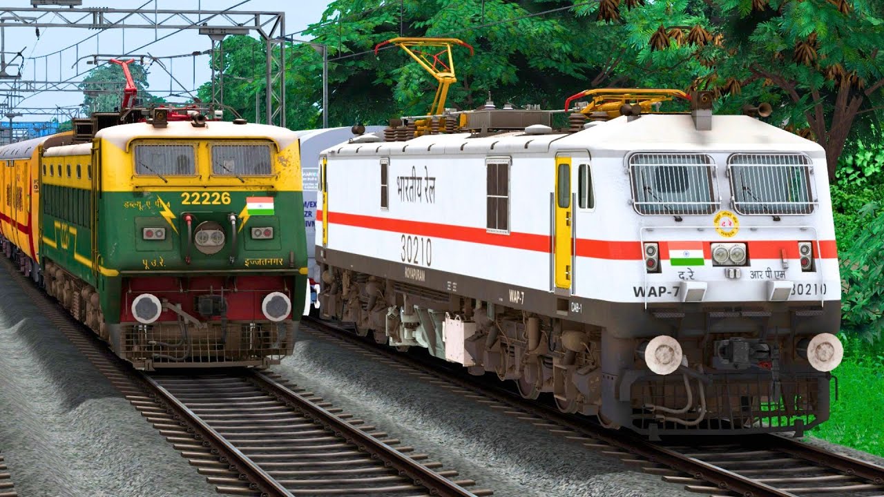 17202 Golconda Express | Indian Railway Train Simulator Game play ...