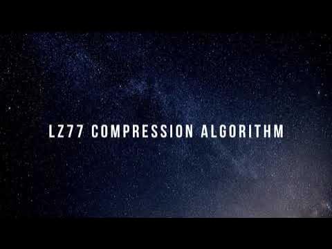 LZ77 Compression Algorithm - Data Compression Techniques - CST446 - YouTube