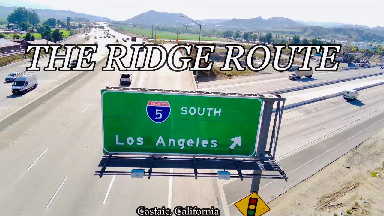 Exploring California's Highway 99 The Historic the Ridge Route 4K - YouTube