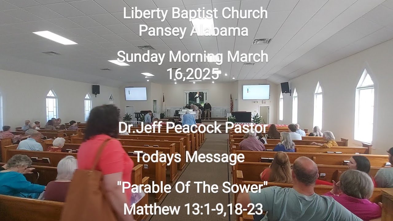 Liberty Baptist Church Pansey, Alabama.March 16,2025. - YouTube