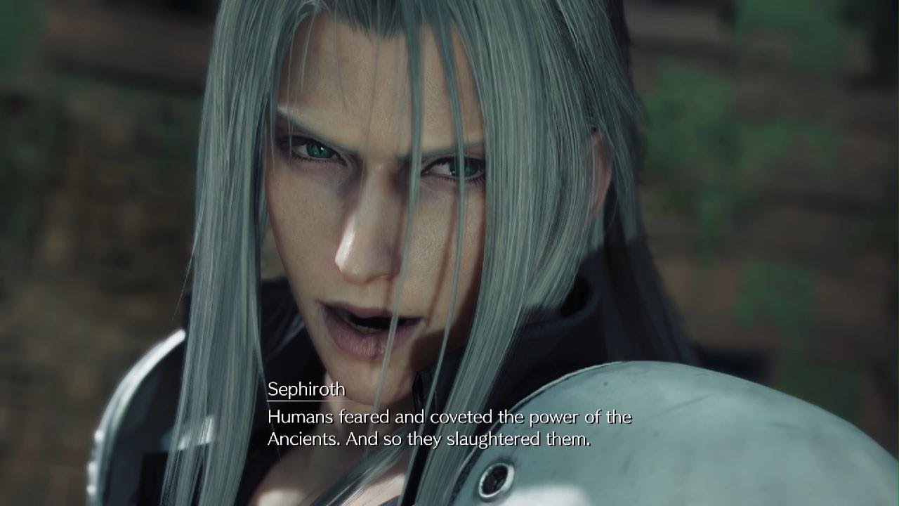 FF7 REBIRTH - Sephiroth Attacks Tseng - YouTube