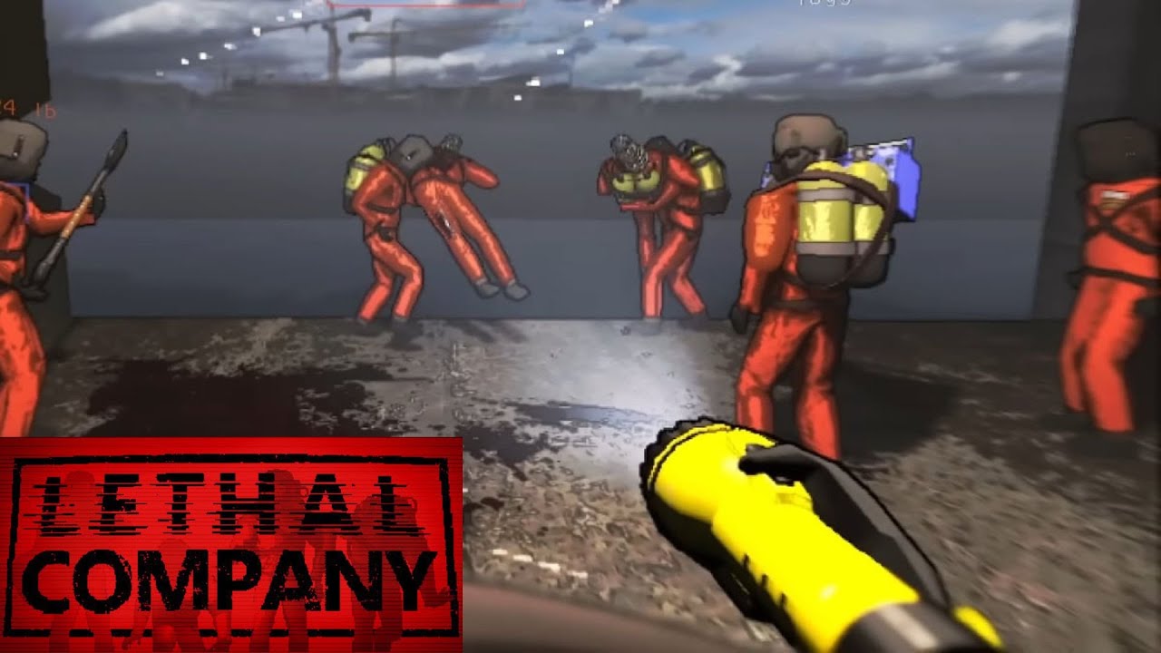10 Players On Lethal Company Is A MESS - YouTube