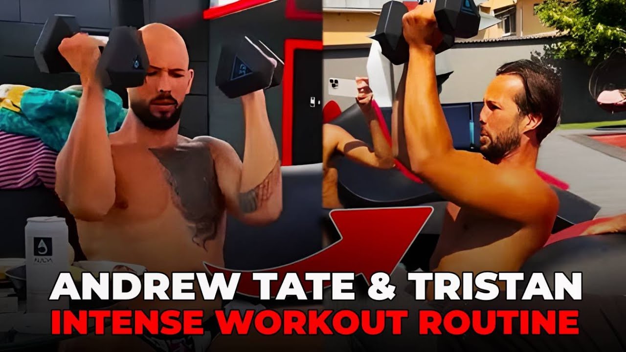 Andrew Tate & Tristan VERY STRICT Workout Routine (NEW VIDEO) - YouTube