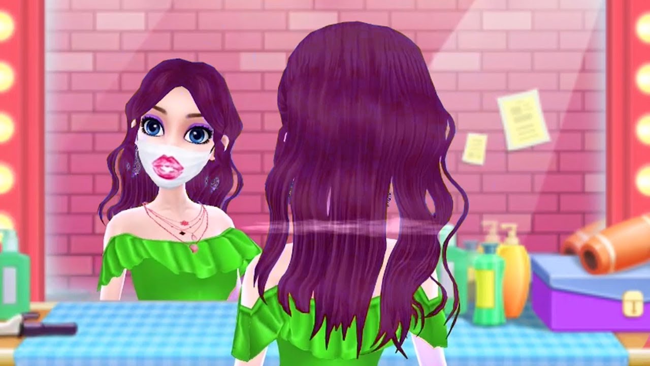 DIY Fashion Girl Game #2 - Princess Makeover, Dress Up and Makeup ...