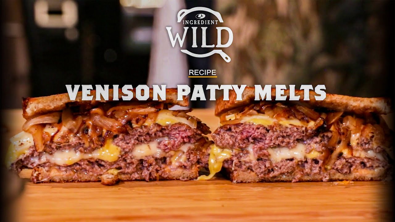 Venison Patty Melts | Ingredient Wild - YouTube
