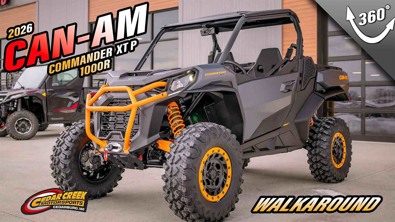 Walkaround | 2026 Can-Am® Commander XT-P 1000R - YouTube