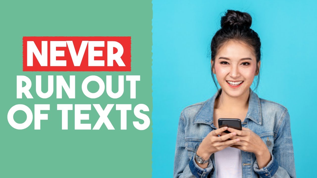 How To Never Run Out Of Things To Text - YouTube