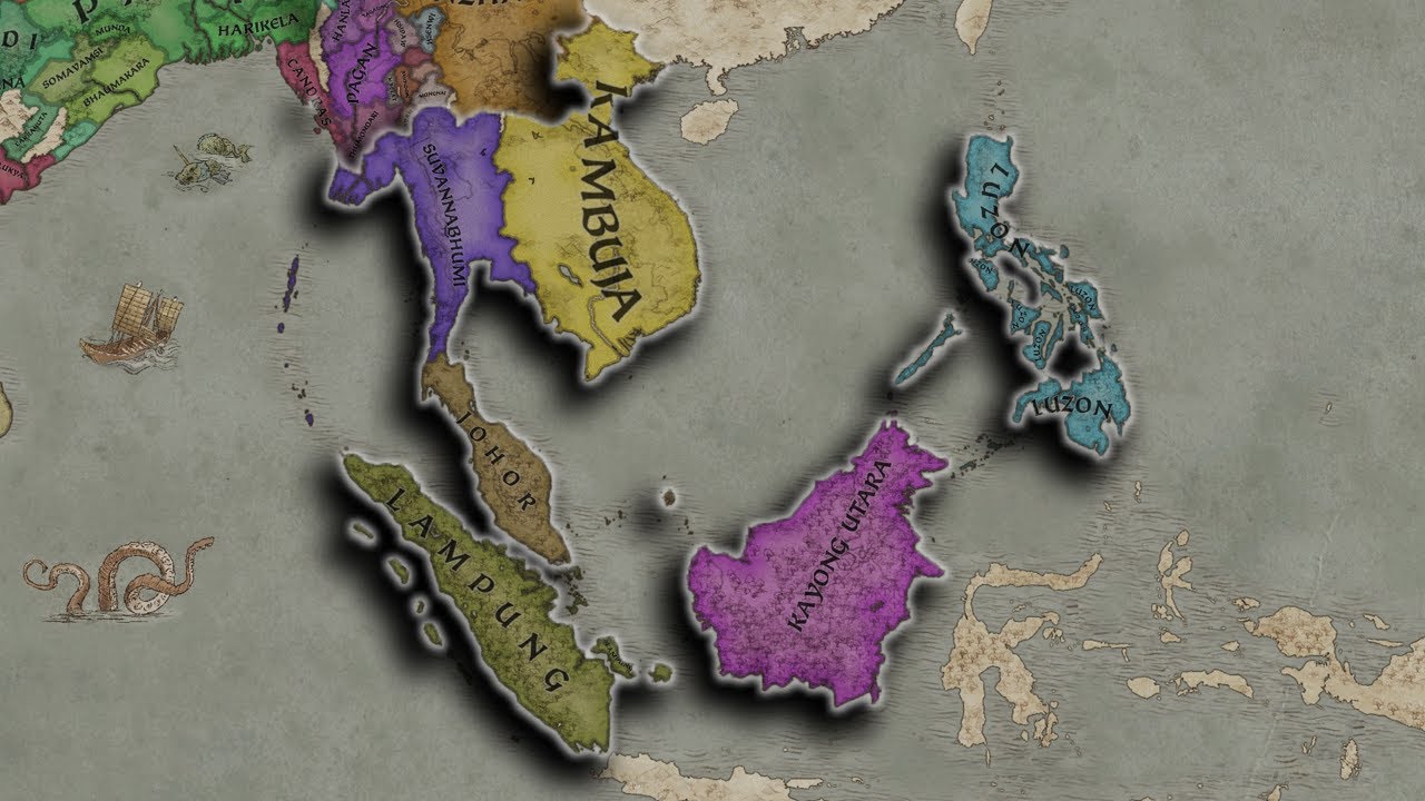 Kings of Indochina in Crusader Kings 3 (Ck3 Mod Spotlight) - YouTube
