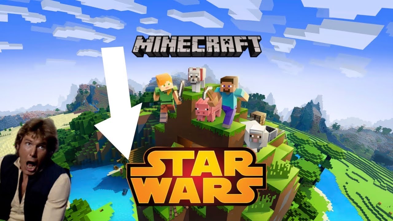 Star Wars in Minecraft!? - YouTube