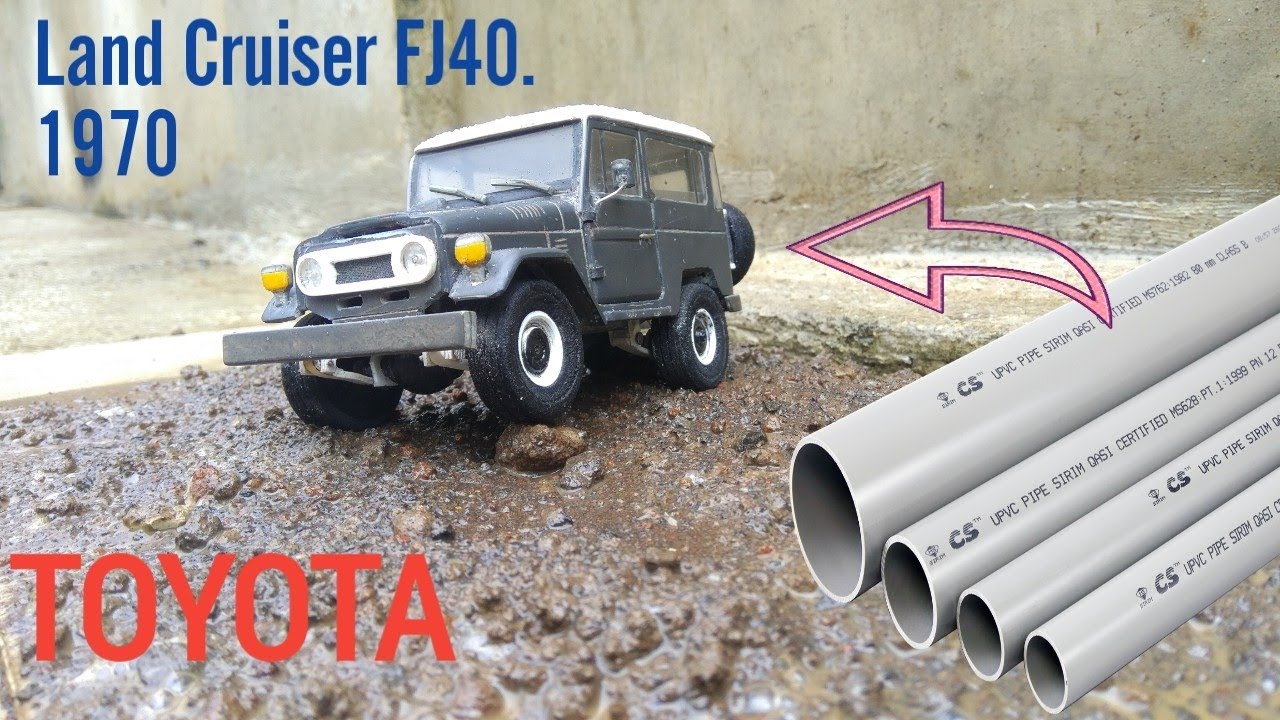 land cruiser miniature are made of 90% of PVC pipe material. |land ...