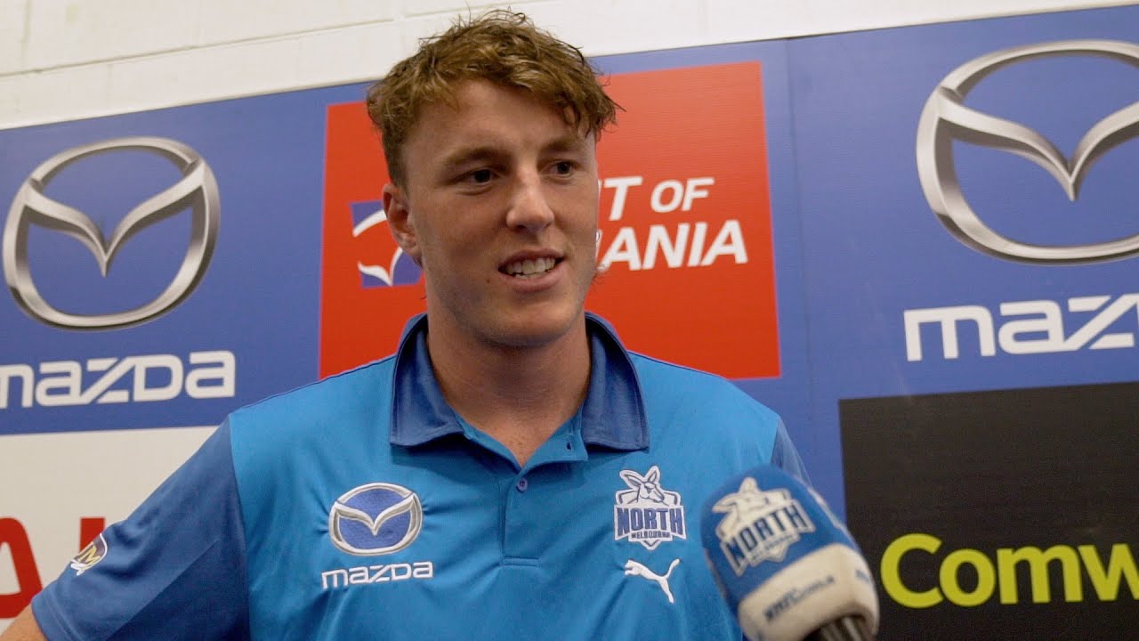 Nick Larkey post-match press conference (Round 2, 2022) - YouTube