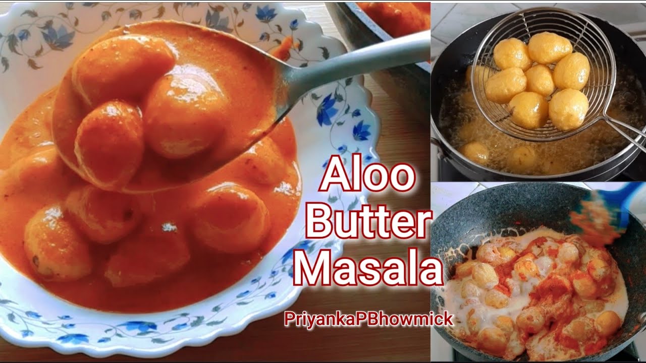 Aloo Butter Masala || Aloo recipe || Aloo recipe gravy || Vegetarian ...