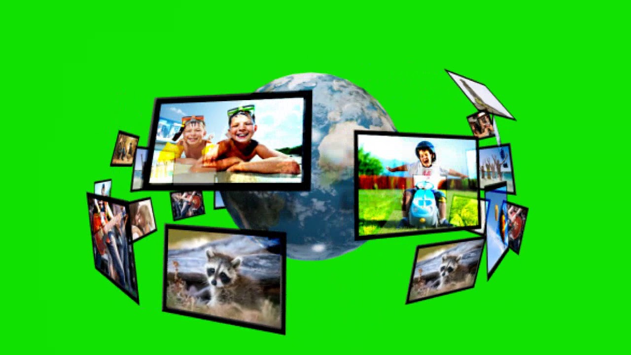 AROUND THE WORLD GREEN SCREEN EFFECT - YouTube