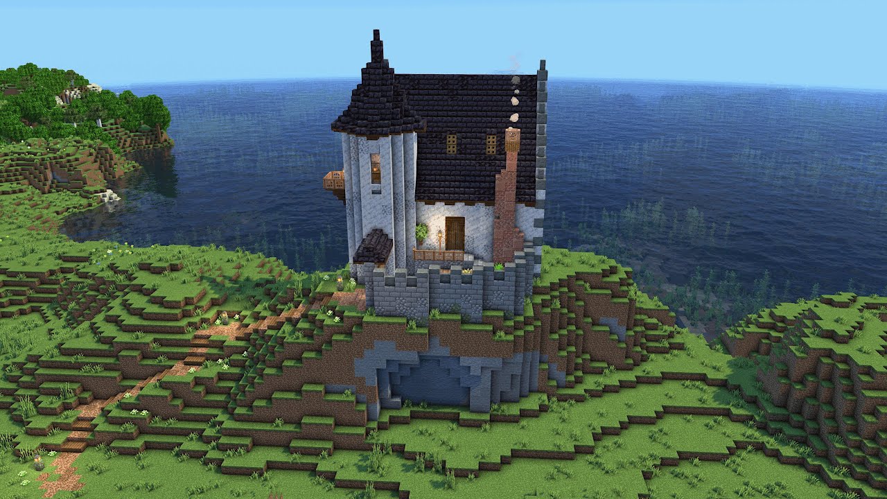 Minecraft | How to Build a Small Medieval Survival Base - YouTube