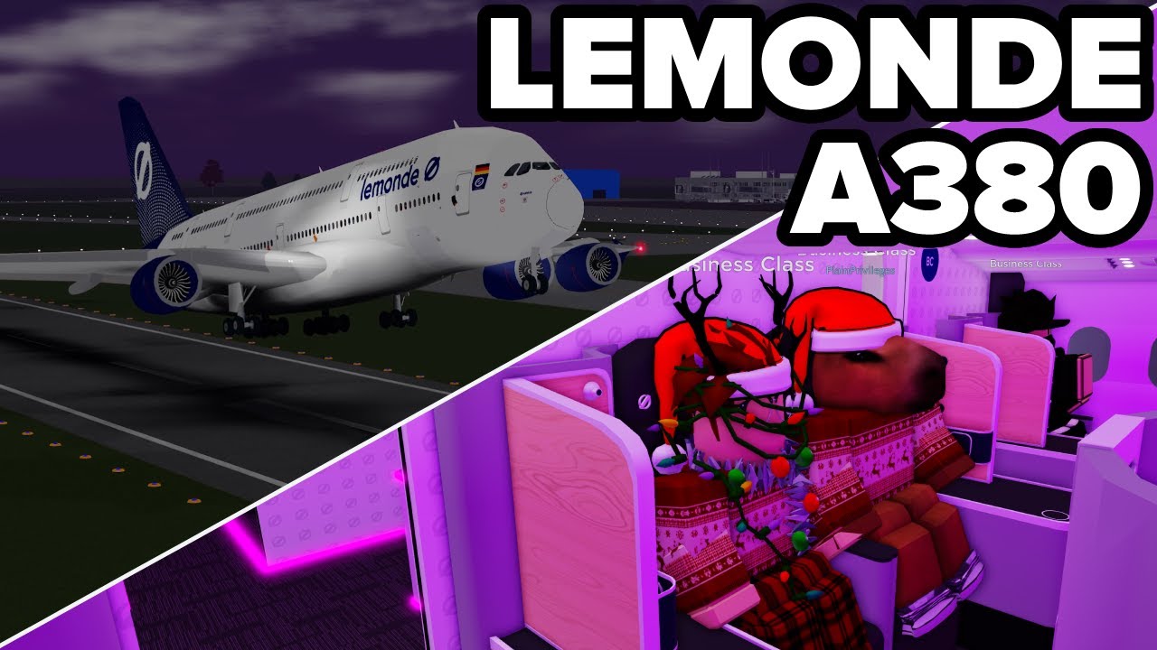 Lemonde Airlines A380 Flight In Business Class! (feat. @idxluaviation ...