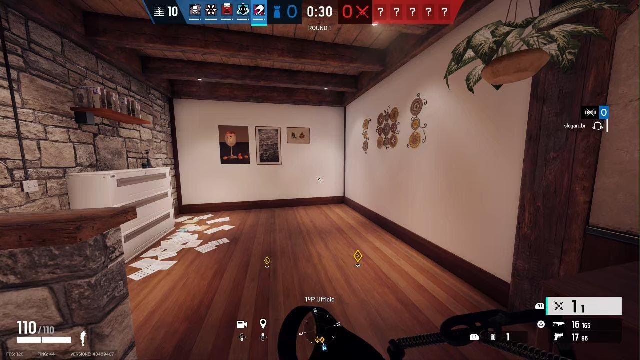 Tom Clancy's Rainbow Six Siege SPAWN PEEK CHALET MOZZIE ARA BROO! - YouTube