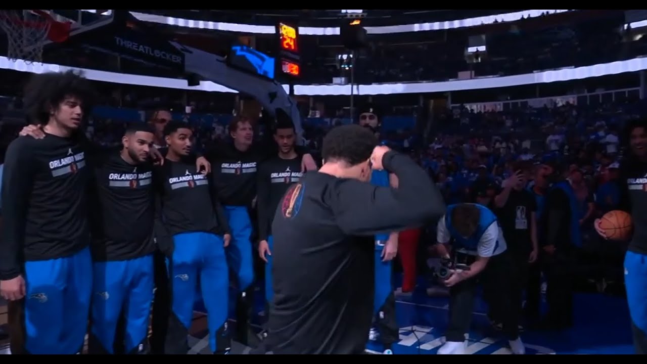 Orlando Magic Intro 2024 NBA Cup - Starting Lineup Intro - YouTube