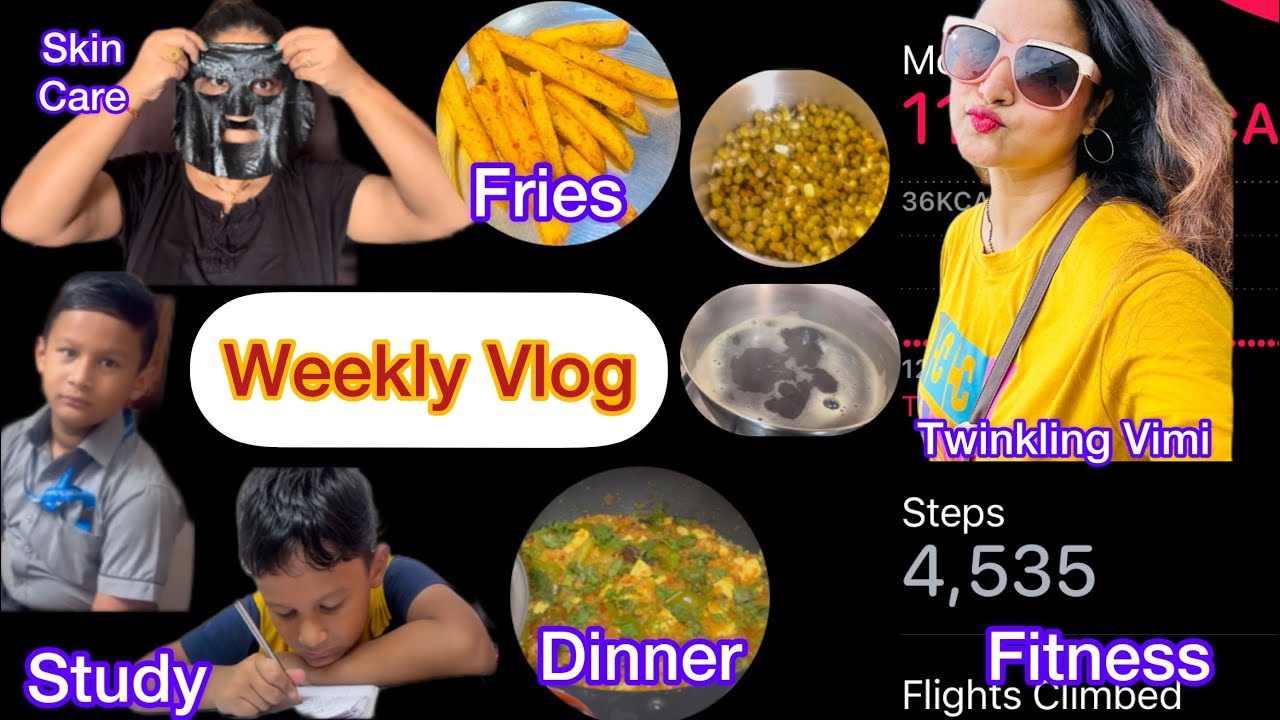 A Week in my life | weekly Vlog 1 | Daily Routine of Indian Mom | home Vlog | family vlogs - YouTube