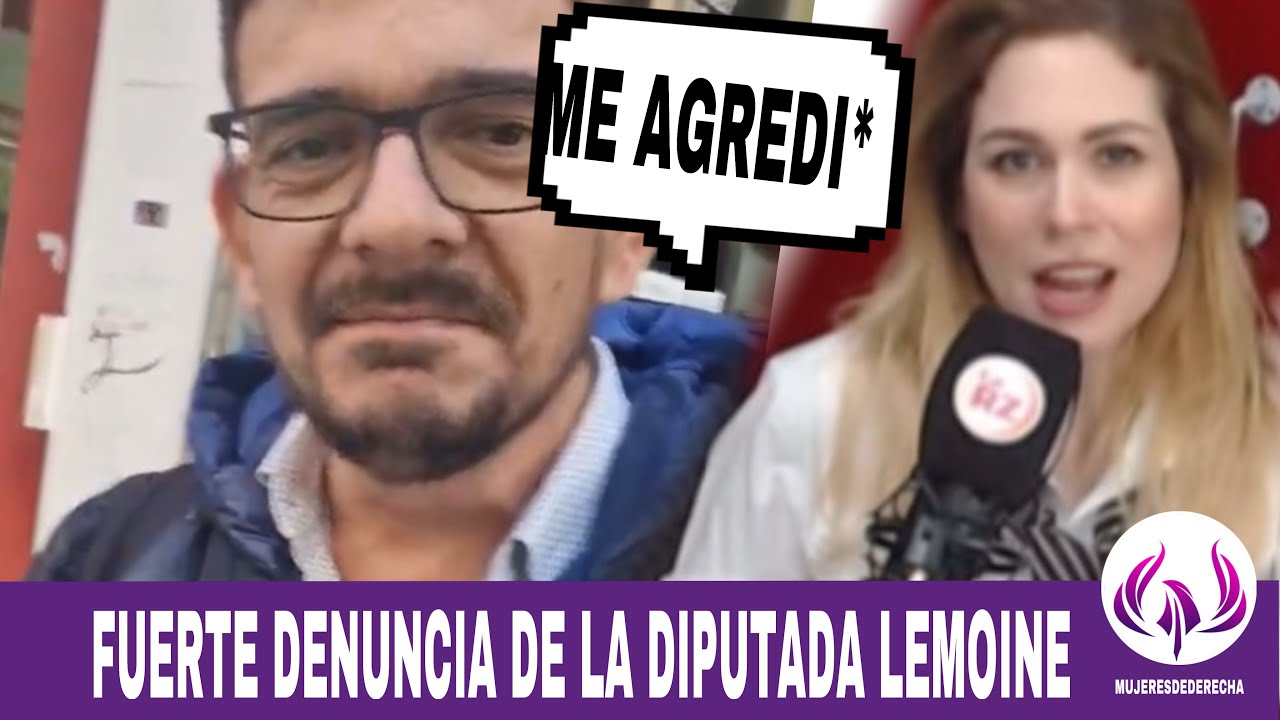 FUERTE DENUNCIA DE LA DIPUTADA LEMOINE (con videos) 🔥 - YouTube