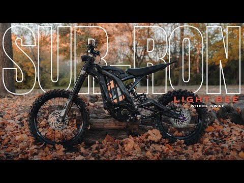Surron Light Bee KKE Wheel Swap | Step By Step Guide - YouTube