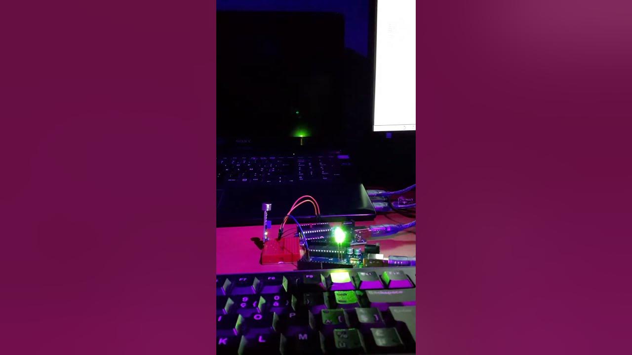 Arduino double clap LED on/off with sound sensor - YouTube