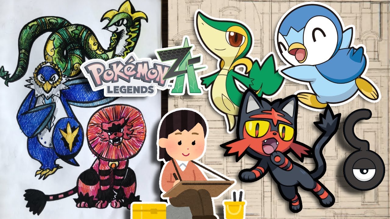 What Starters and Evolutions will Pokémon Legends Z-A Have? - YouTube
