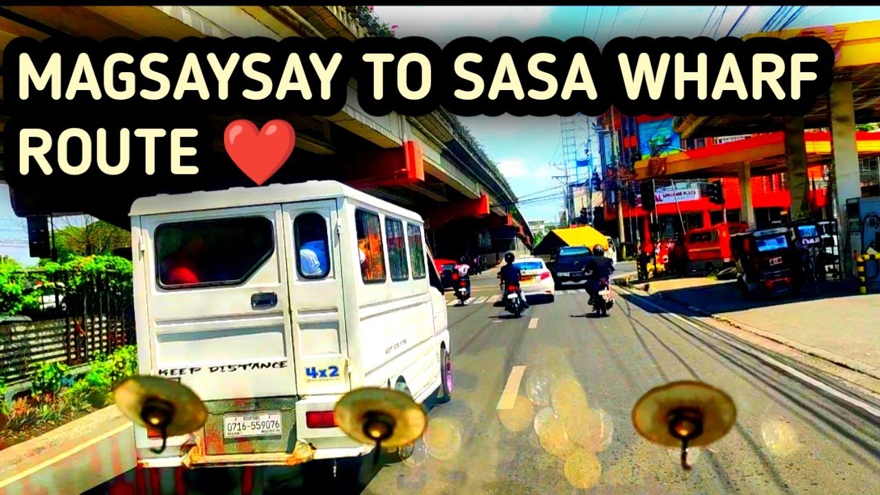 MAGSAYSAY to SASA 11 DAVAO CITY ROUTE - YouTube