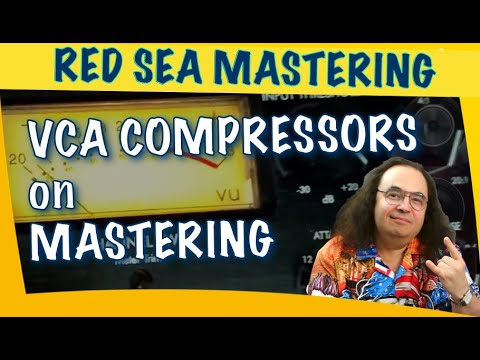 VCA compressors (plugins) on MASTERING #mastering #mixing - YouTube
