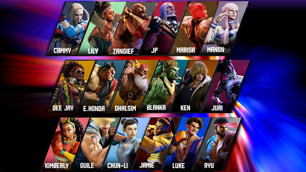 STREET FIGHTER 6: ALL 18 CHARACTERS SUPER ARTS (LEVEL 1-3) - YouTube