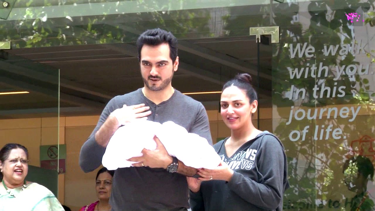 Esha Deol and Bharat Takhtani name their daughter Radhya - YouTube
