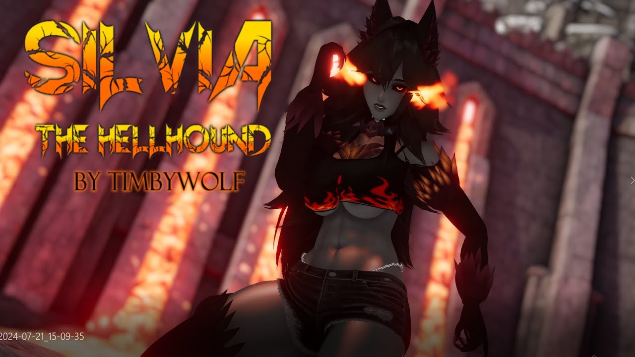 Silvia The Hellhound Cinematic Avatar Showcase! - YouTube