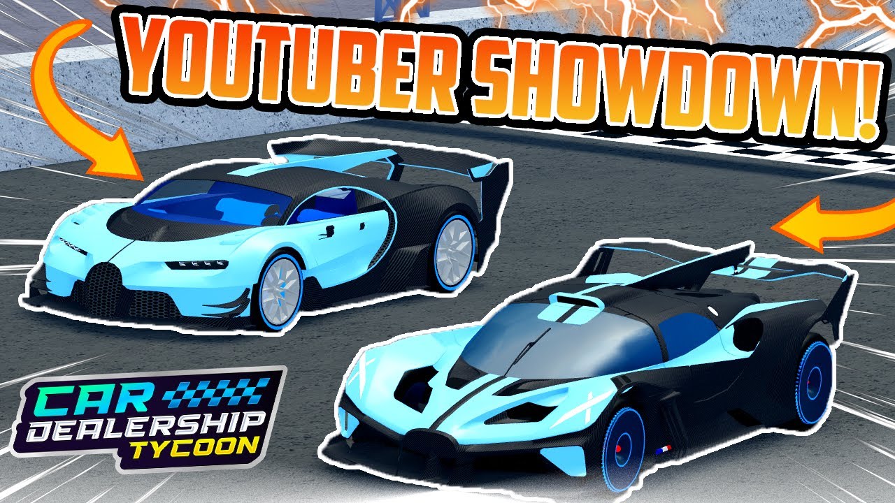 YOUTUBER SHOWDOWN! - ft. DezLandPlays! Bugatti Vision GT vs Bolide ...