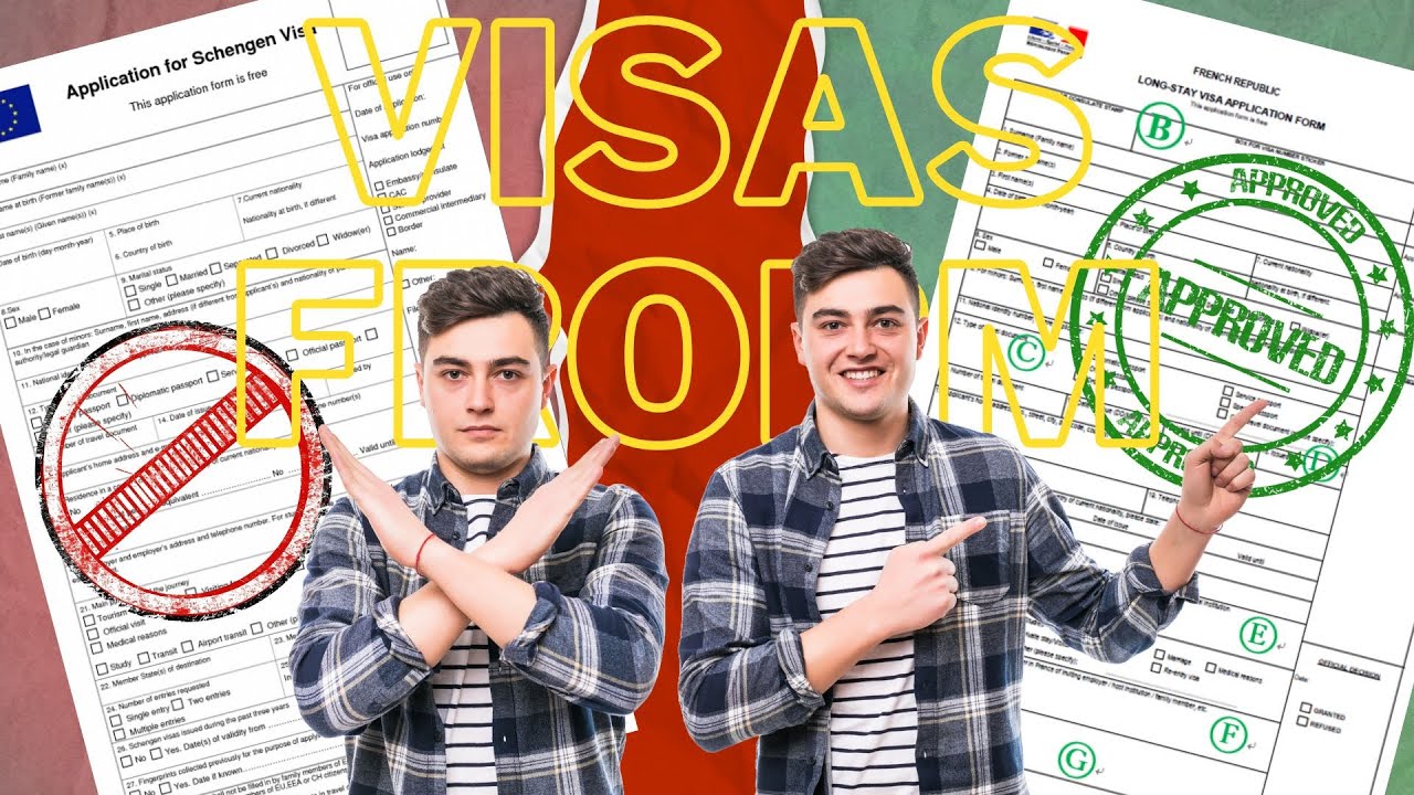 FILL YOUR FRANCE VISAS FORM CORRECTLY / MUST WATCH..! - YouTube