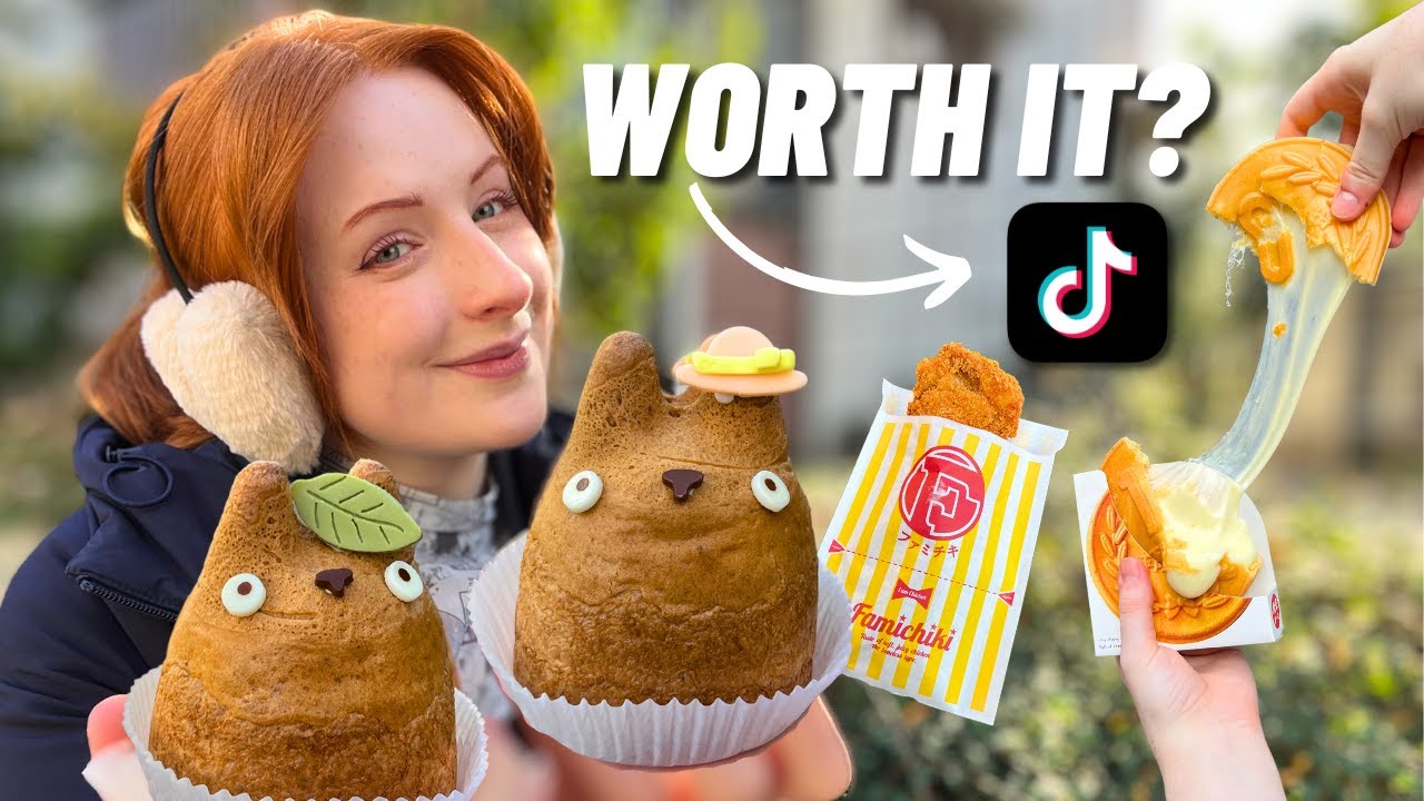 We Tried Japan's Most VIRAL Foods - YouTube