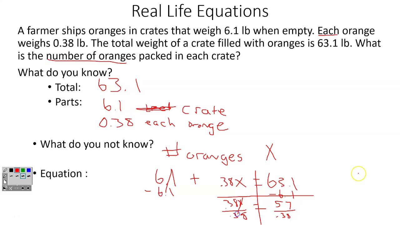 Jan 7 Real Life Equations YouTube Jan 7 Real Life Equations YouTube
