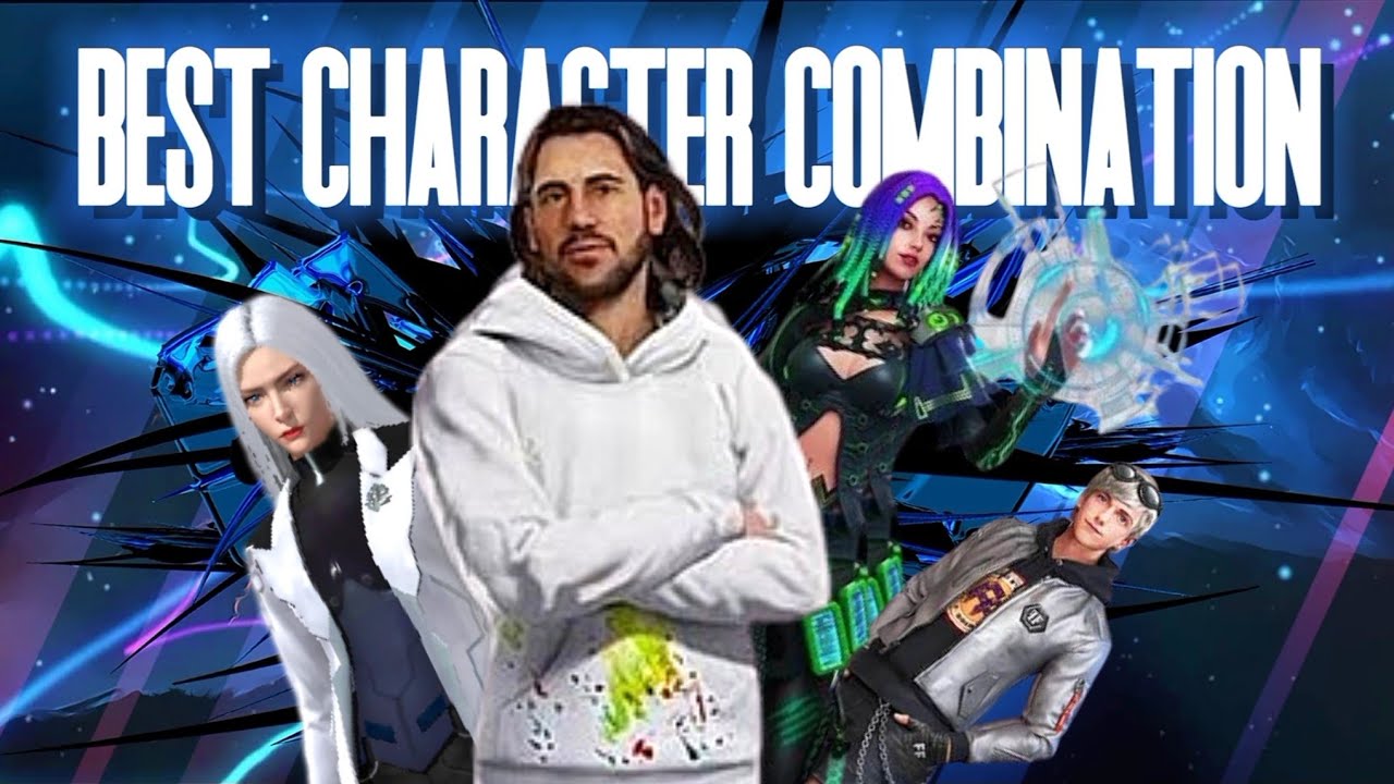 Best Character Combination For BR Rank | BR Rank best Character ...