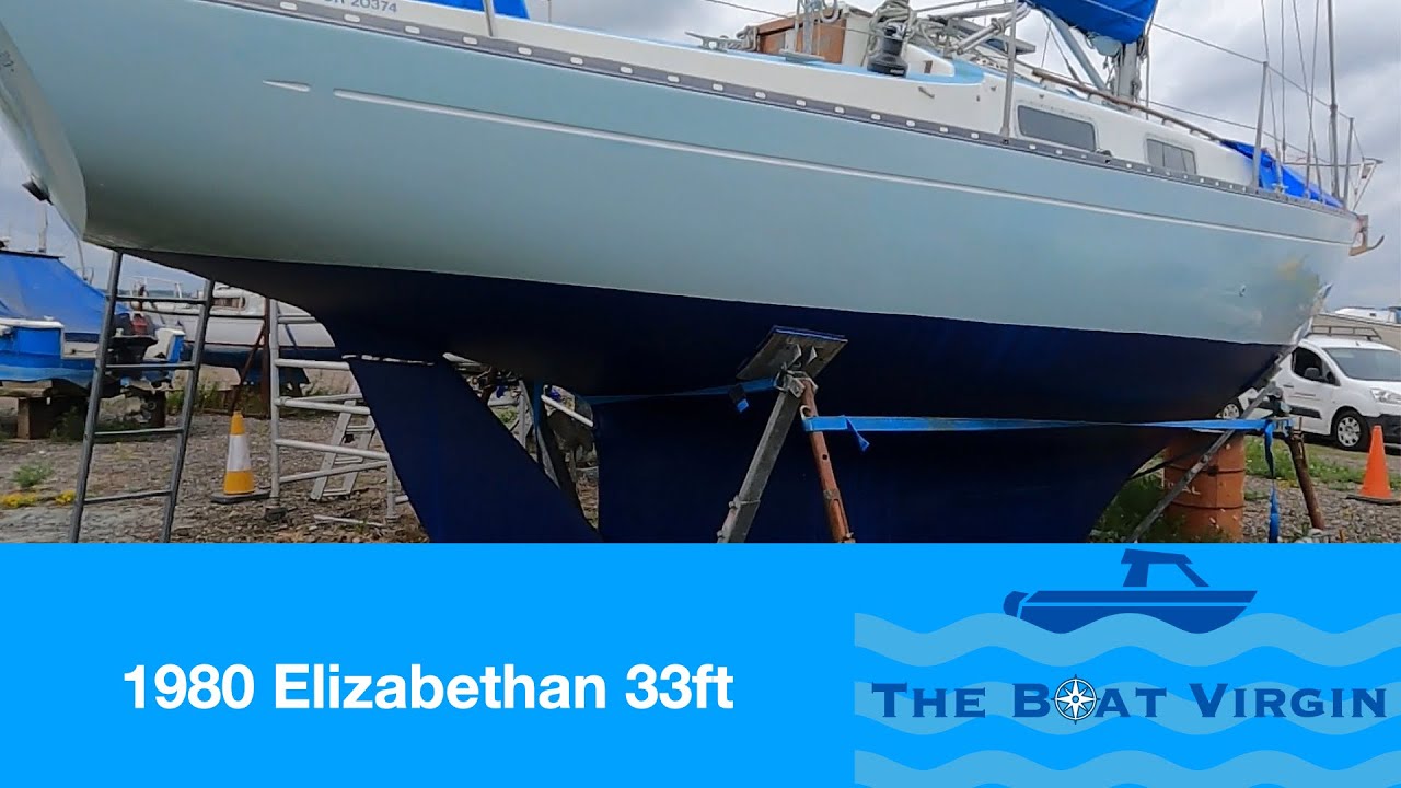 1980 Elizabethan 33ft - YouTube