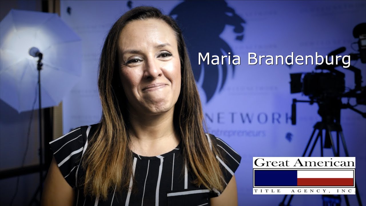Maria Brandenburg Interview for Our CEO Network - YouTube