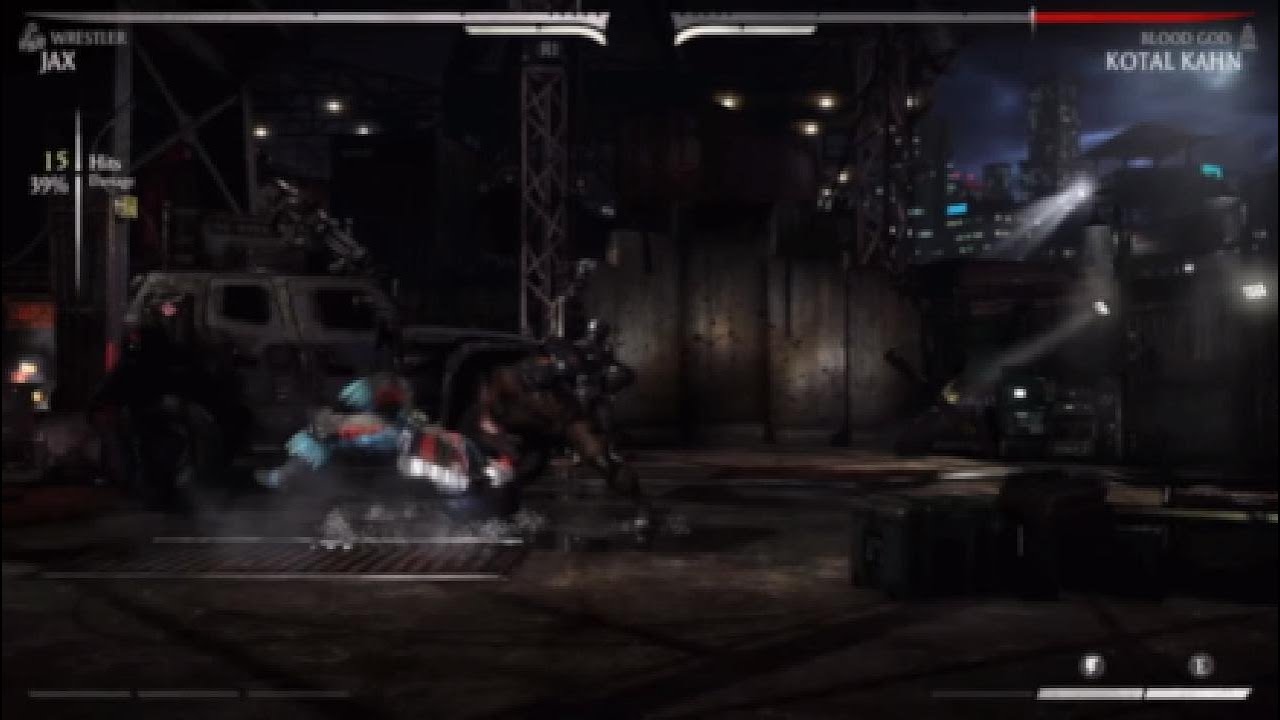 wrestler jax mid screen combos - YouTube