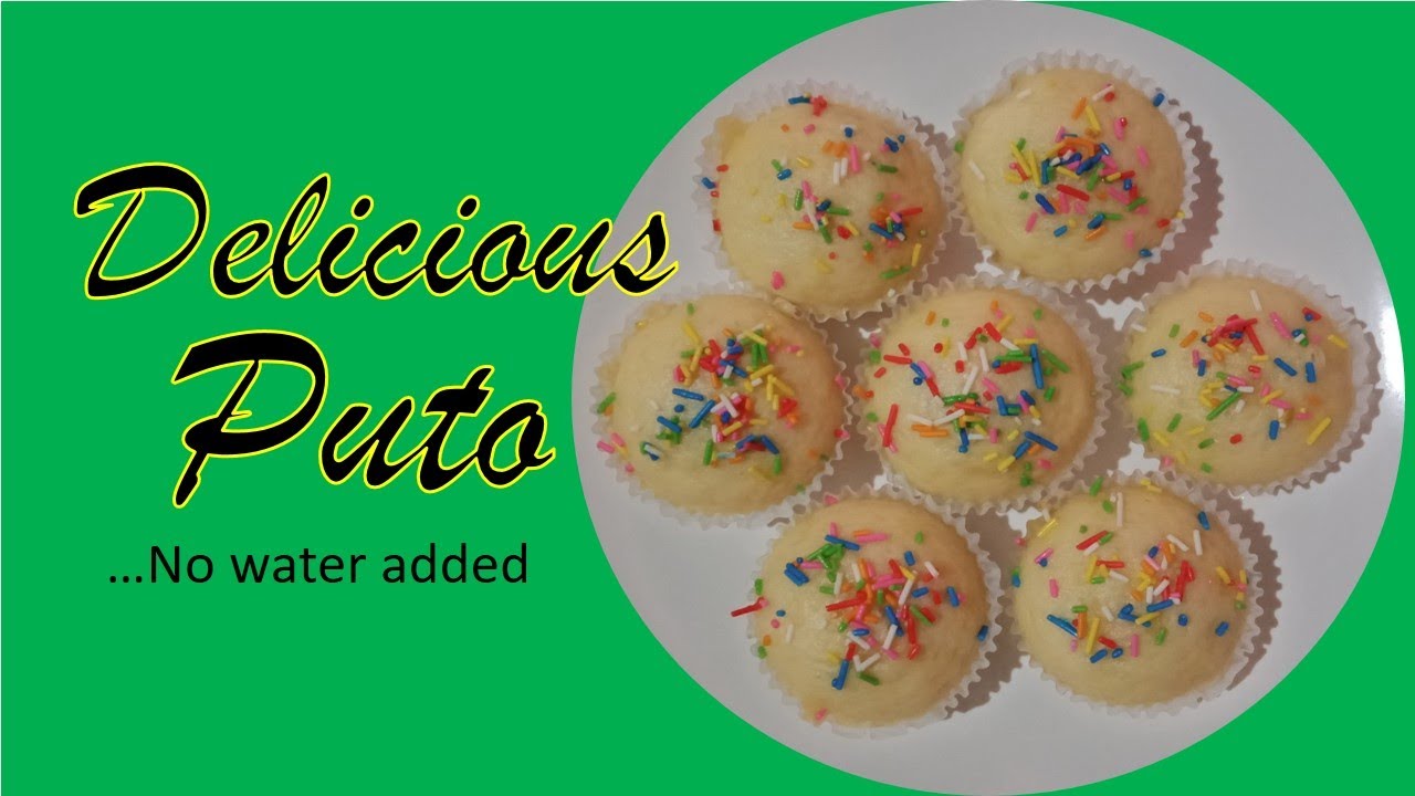 Delicious Puto... No water added || Good Quarantine Merienda for All ...