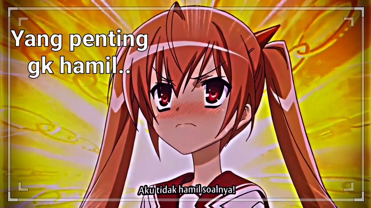 Momen Cewe Lu Gk Bisa Hamil ll jedag jedug anime💘 - YouTube