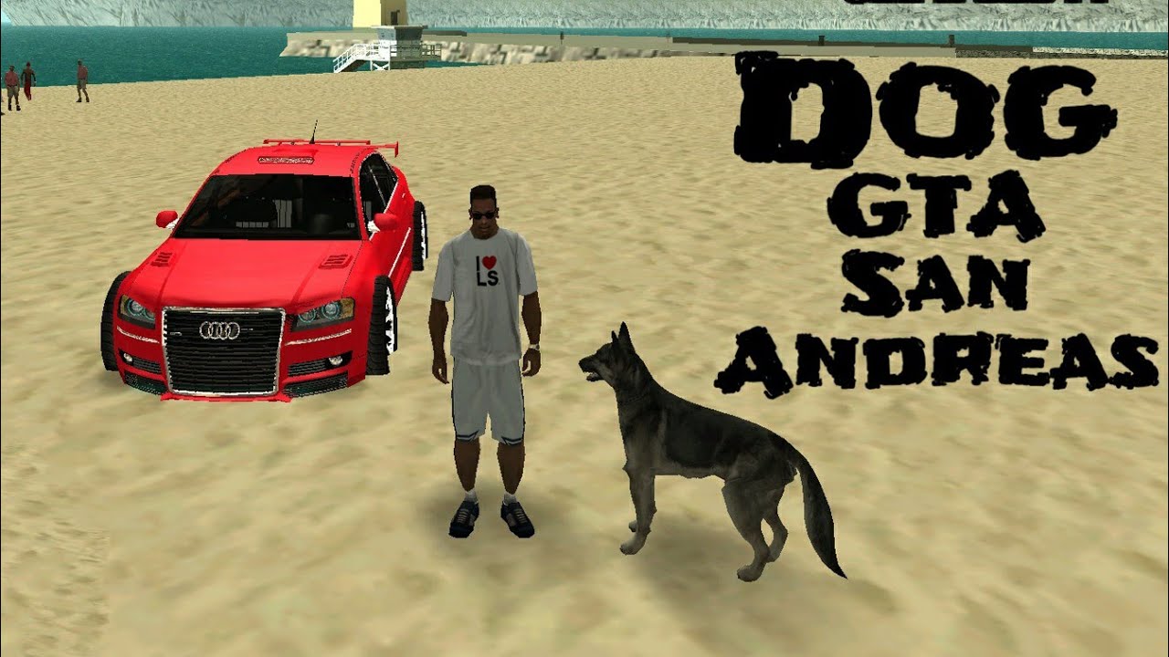 Dog(German Shepherd) in GTA San Andreas - YouTube