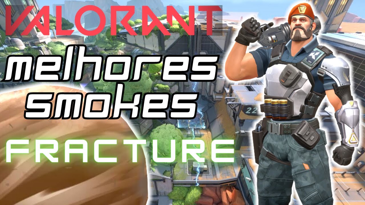 VALORANT - MELHORES SMOKES NA (FRACTURE) - YouTube