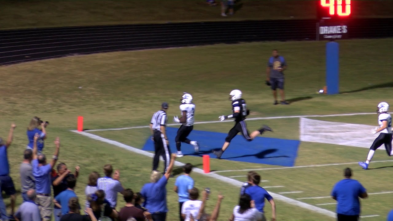 Huge interception and Touchdown - YouTube