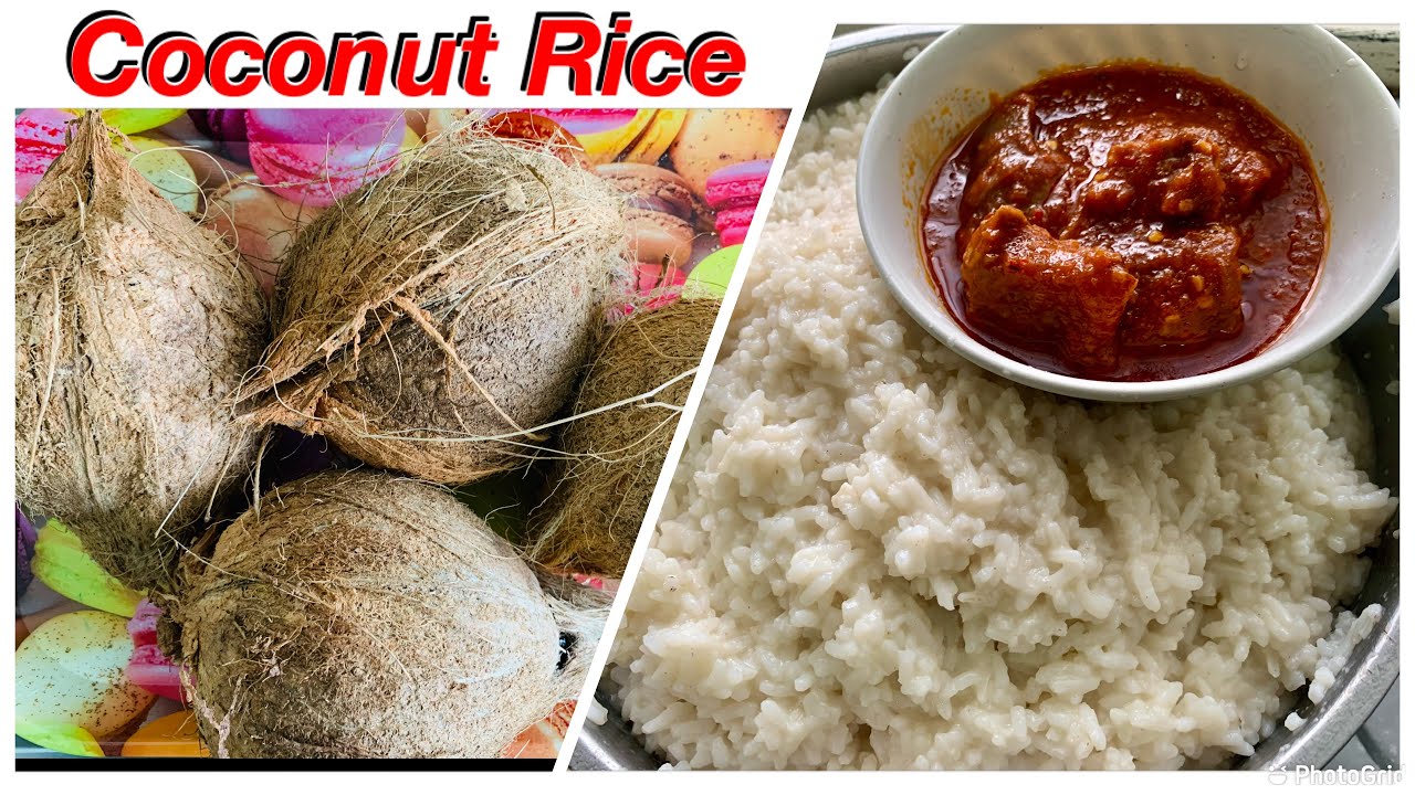 Authentic Buka Nigerian I Coconut Rice |Nigerian Street Food | Local ...