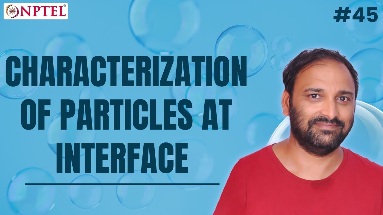 #45 Characterization of Particles at Interface | Colloids & Surfaces ...