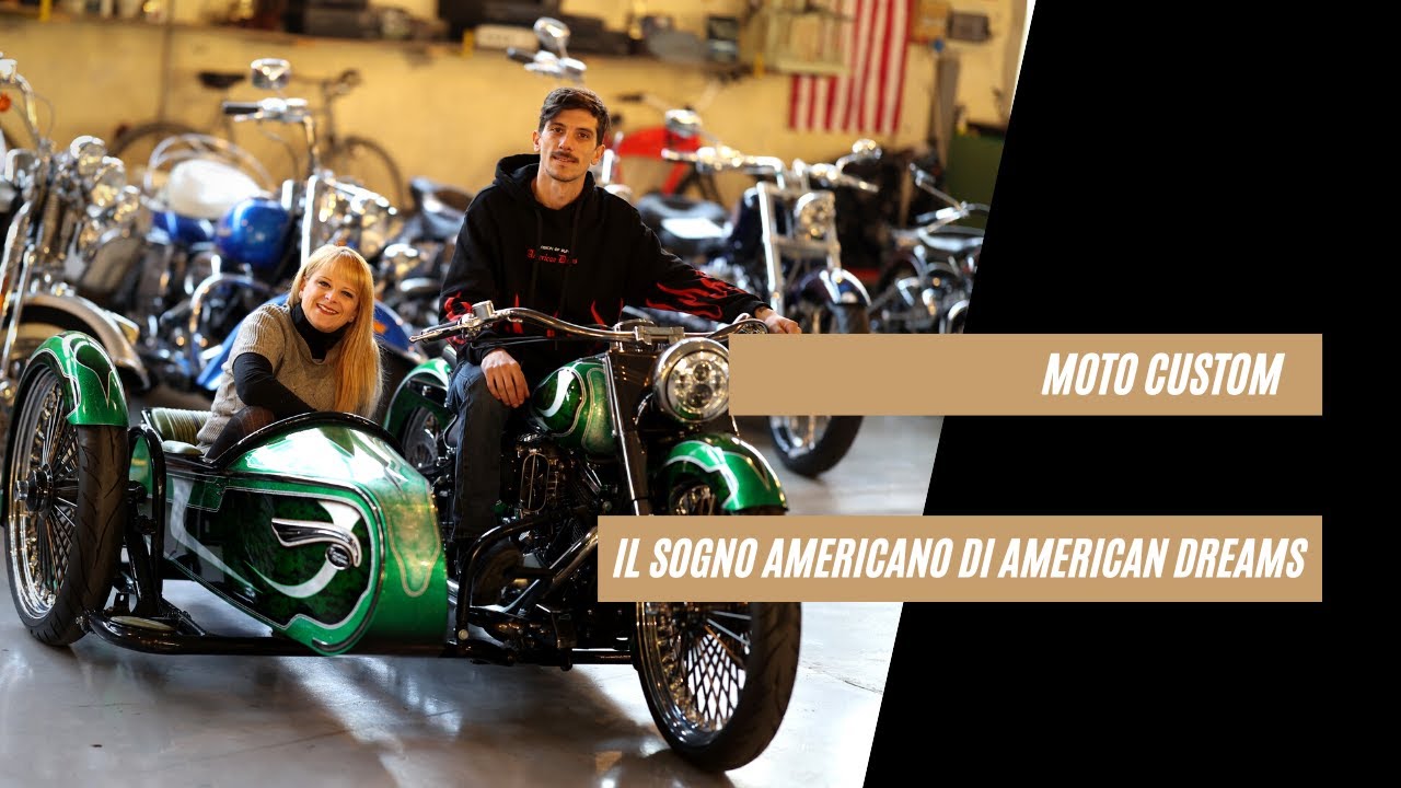 Moto custom americane: il sogno Made in USA di American Dreams - YouTube