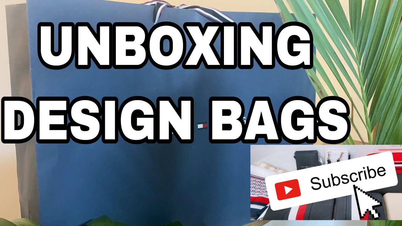 UNBOXING DESIGN BAGS - YouTube