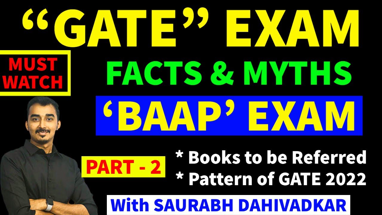 WHAT IS GATE EXAM ? | GATE 2022 | BEST BOOKS FOR GATE | ALL ABOUT GATE ...